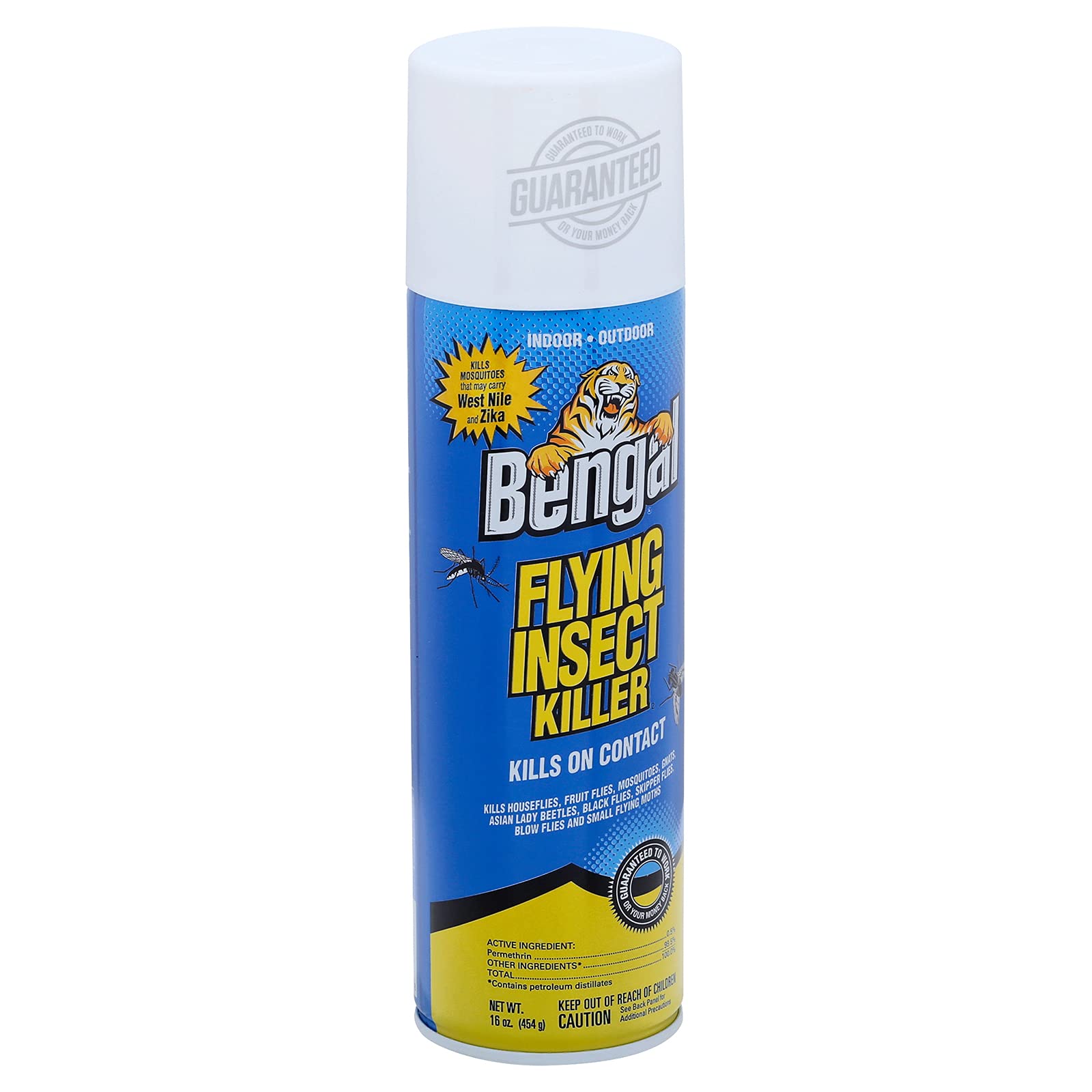 Bengal Flying Insect Killer, Indoor and Outdoor Fly and Mosquito Killer Spray, 2-Count, 16 Oz. Aerosol Cans