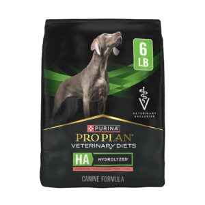 pro plan veterinary diets purina ha hydrolyzed protein dog food dry salmon flavor formula - 6 lb. bag