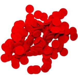 playfully ever after red stiff felt circle (3/4 inch - 150pc)