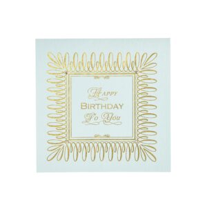 NIQUEA.D Happy Birthday Card, Classic Birthday (NB-0224)