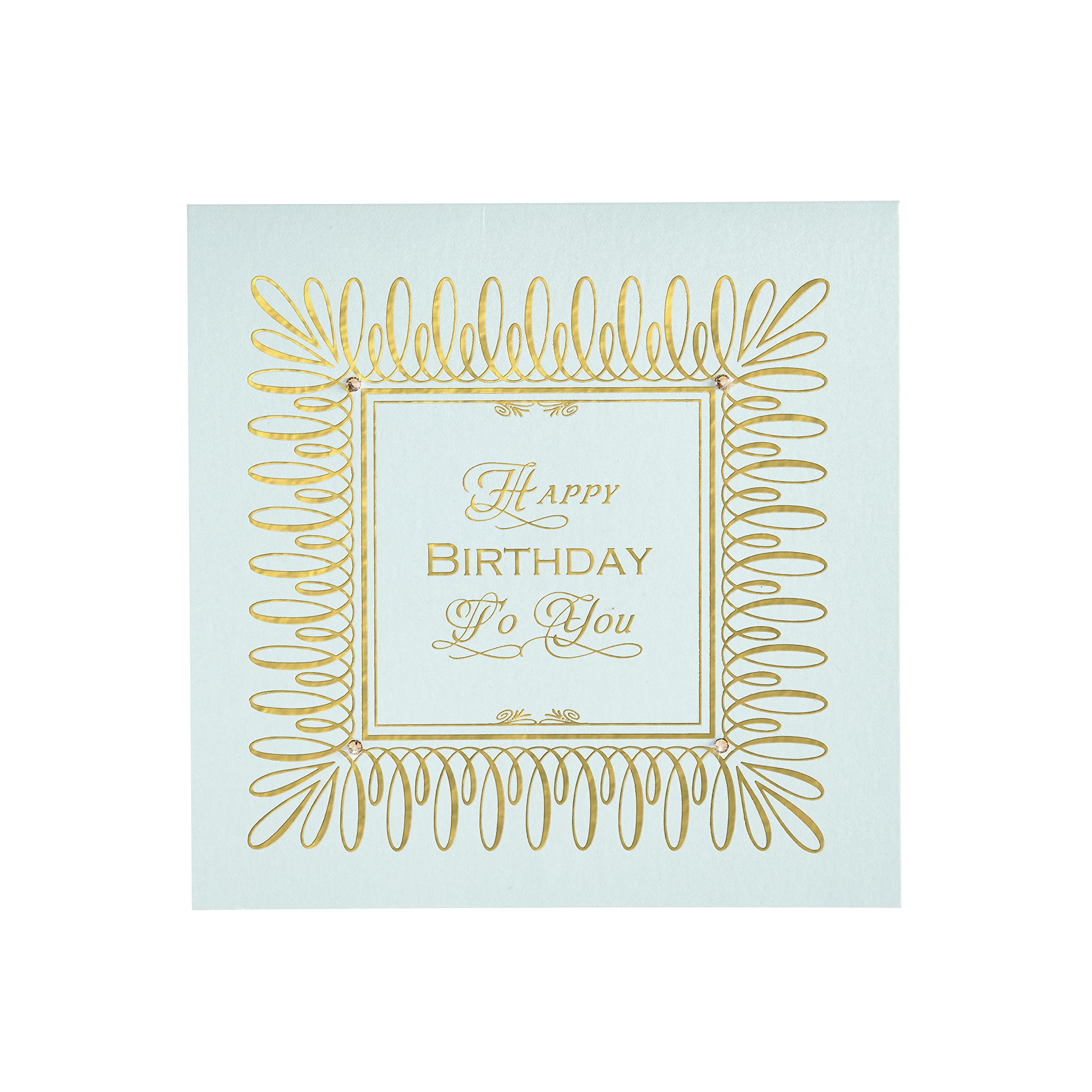 NIQUEA.D Happy Birthday Card, Classic Birthday (NB-0224)