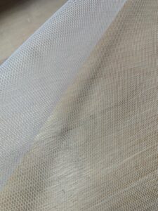 58/60 white hard net crinoline fabric by the yard 100% polyester