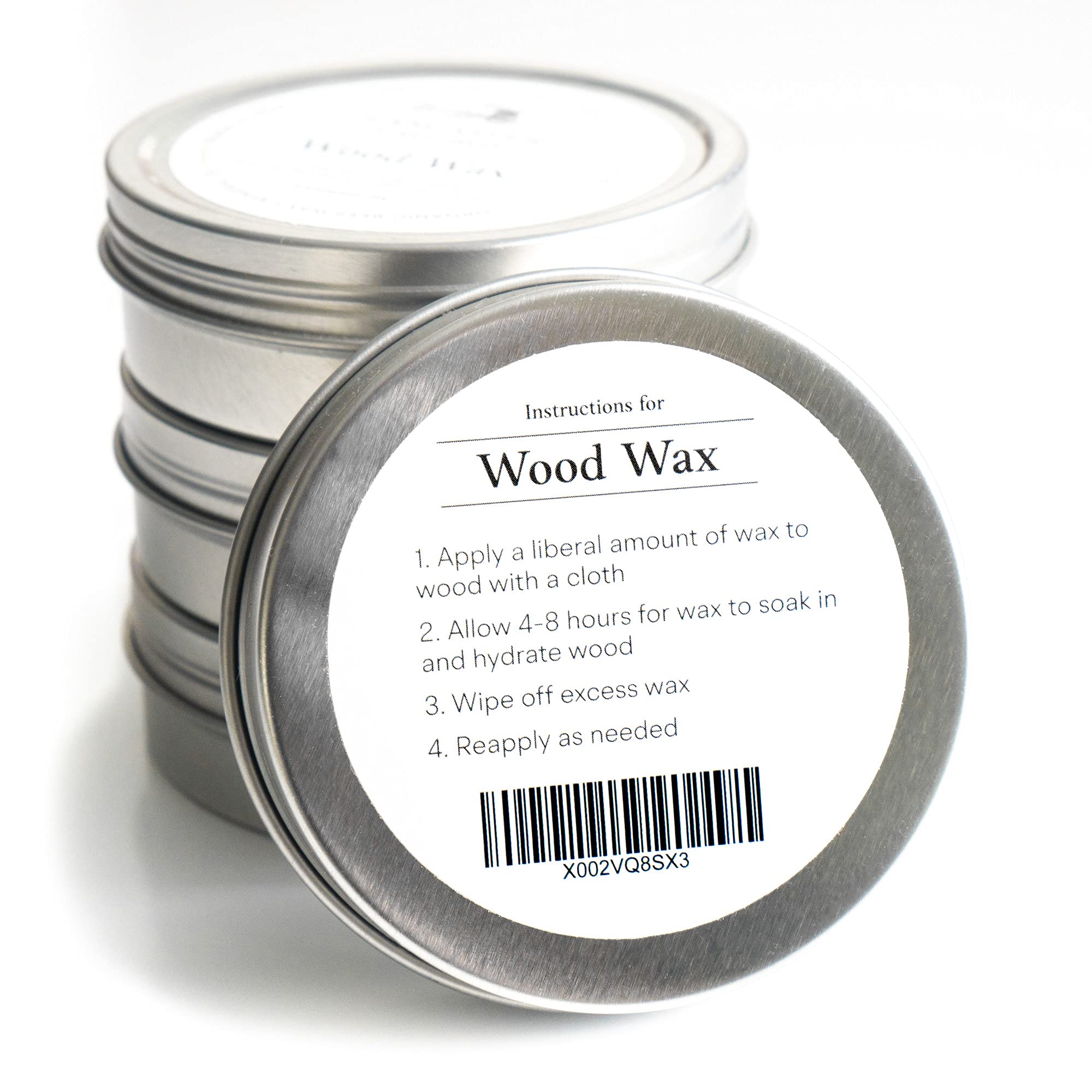 Wood Wax for Spoons, Cutting Boards, and Butcher Blocks - 2 oz Beeswax and Mineral Oil Conditioner and Wood Butter - Made in USA