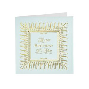 NIQUEA.D Happy Birthday Card, Classic Birthday (NB-0224)