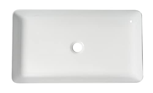 ALFI brand ABC902-W Bathroom Sink, White