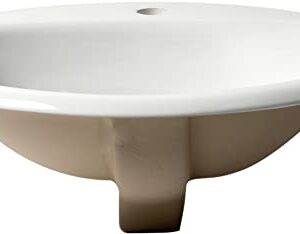 ALFI brand ABC802 Bathroom Sink, White