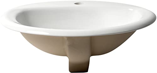 ALFI brand ABC802 Bathroom Sink, White