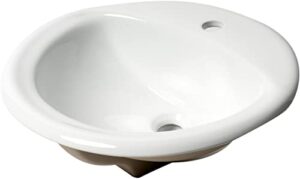 alfi brand abc802 bathroom sink, white