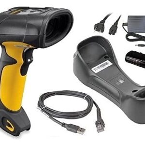 Zebra Symbol LS3578-ER, Wireless Bluetooth, Rugged, Extended Range Laser Barcode Scanner, USB Kit, Includes Cradle, Powered USB Cable, Power Supply, Line Cord, LS3578-ERBU0100UR (Renewed)