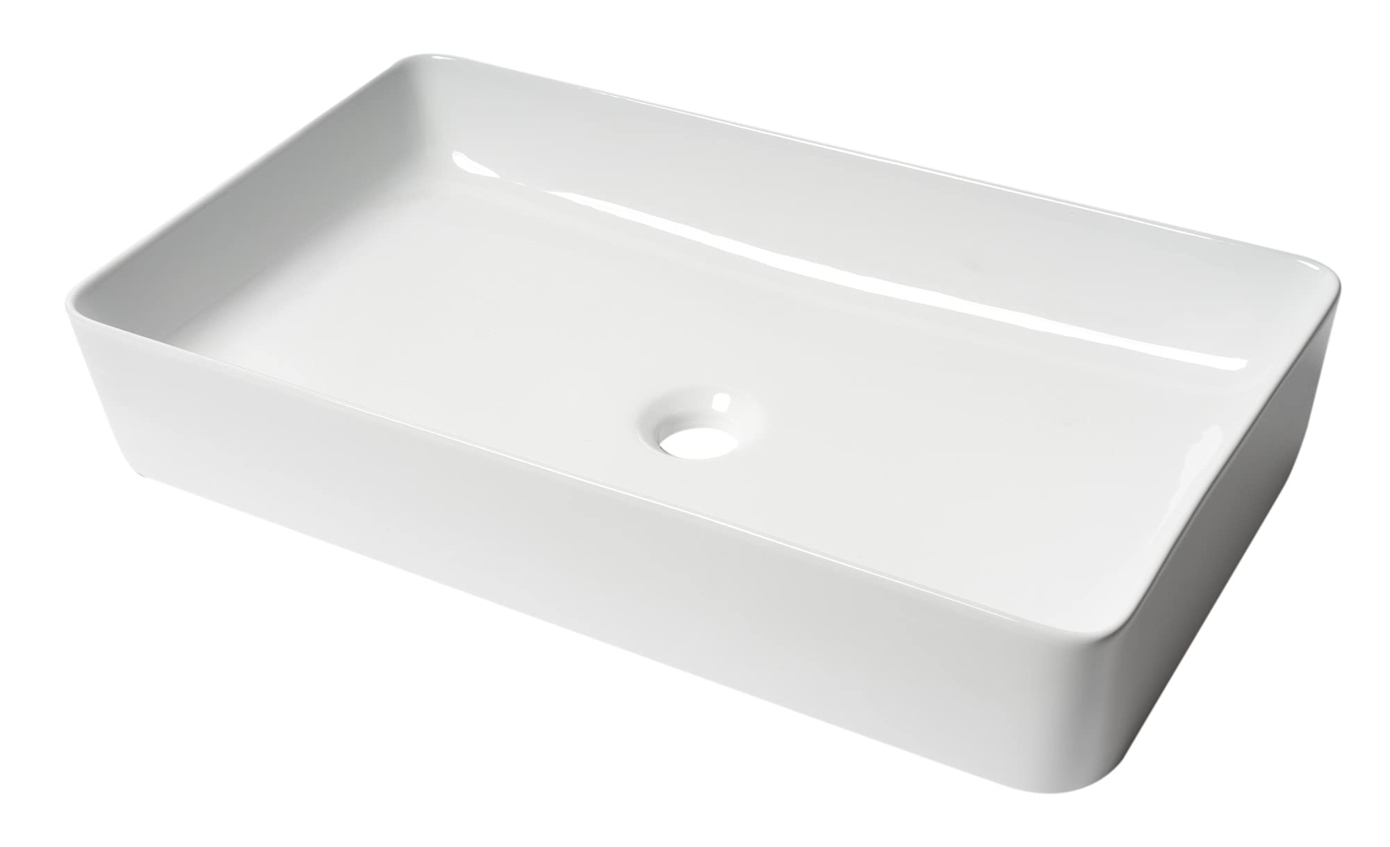 ALFI brand ABC902-W Bathroom Sink, White