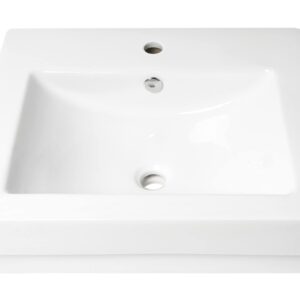 ALFI brand ABC701 Bathroom Sink, White