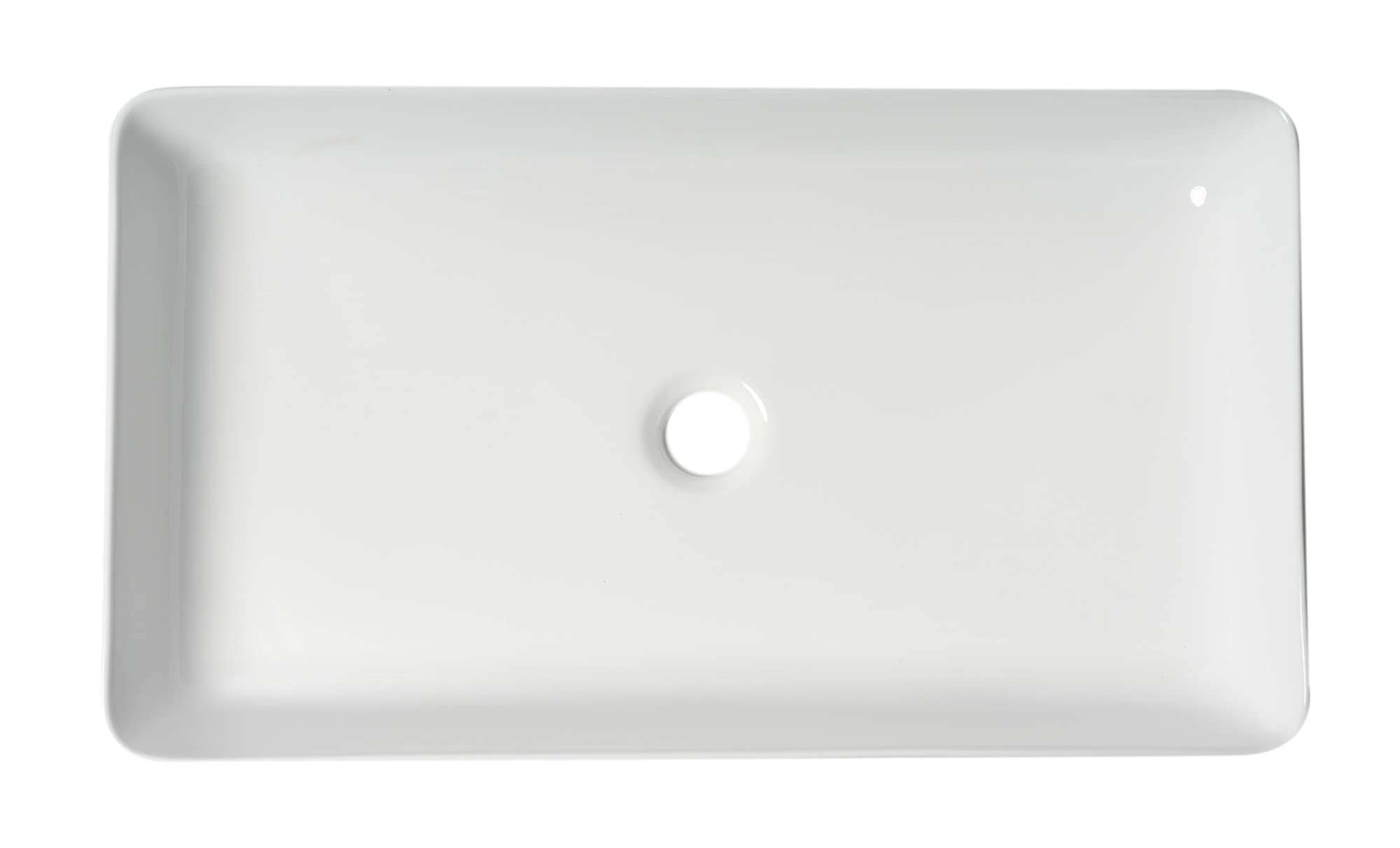 ALFI brand ABC902-W Bathroom Sink, White