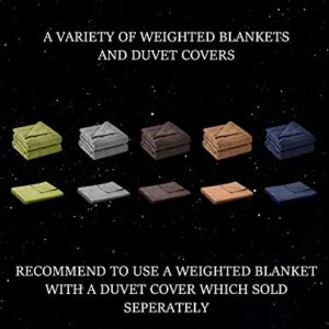 BB BLINBLIN Kids Weighted Blanket Heavy Blanket, Calm and Sleep, Premium Soft and Comfortable Material and Glass Beads (Dark Grey, 41''x60'' 7lbs), Suit for One Person(~40lb) Use on Twin Bed…