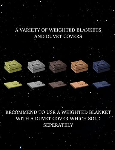 BB BLINBLIN Kids Weighted Blanket Heavy Blanket, Calm and Sleep, Premium Soft and Comfortable Material and Glass Beads (Dark Grey, 41''x60'' 7lbs), Suit for One Person(~40lb) Use on Twin Bed…