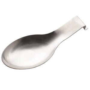 1pc stainless steel spoon rest spoon holder kitchen utensil holder spatula ladle holder dishwasher countertop heavy duty kitchen accessories