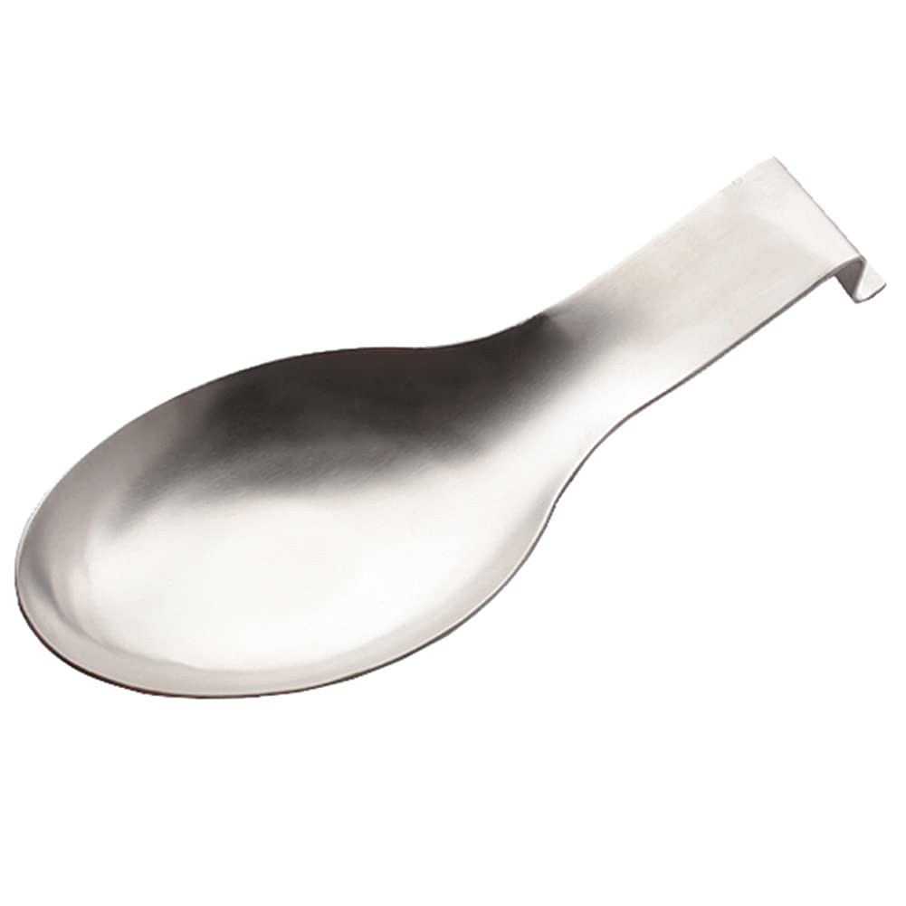 1PC Stainless Steel Spoon Rest Spoon Holder Kitchen Utensil Holder Spatula Ladle Holder Dishwasher Countertop Heavy Duty Kitchen Accessories