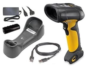 zebra symbol ls3578-er, wireless bluetooth, rugged, extended range laser barcode scanner, usb kit, includes cradle, powered usb cable, power supply, line cord, ls3578-erbu0100ur (renewed)