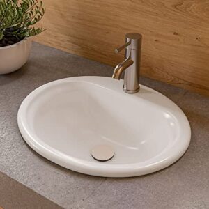 ALFI brand ABC802 Bathroom Sink, White