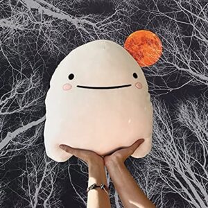 Snuggaboos Spooky The Ghost - Extra Large 16 Inch Plush Pal, Ultra-Soft & Cuddly Ghost Pillow: Perfect Halloween Plushie Gift for Kids, Adults and Baby - Collectible Squish Pillow Stuffed Animal