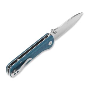 QSP Hawk Pocket Knife, Sandvik 14C28N Blade, Micarta handle