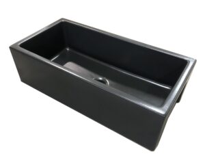 alfi brand ab3618hs-bm kitchen sink, black matte