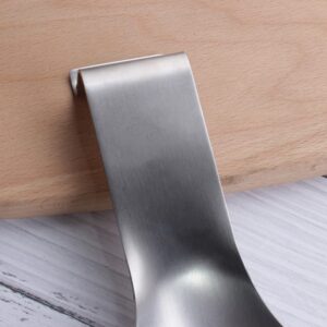 1PC Stainless Steel Spoon Rest Spoon Holder Kitchen Utensil Holder Spatula Ladle Holder Dishwasher Countertop Heavy Duty Kitchen Accessories