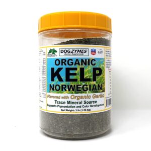 dogzymes organic norwegian kelp enhanced with garlic (3 pound)