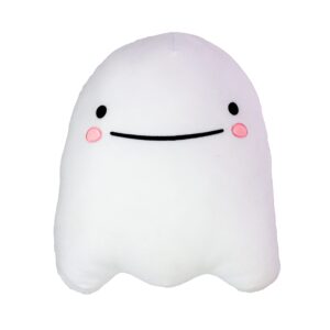 snuggaboos spooky the ghost - extra large 16 inch plush pal, ultra-soft & cuddly ghost pillow: perfect halloween plushie gift for kids, adults and baby - collectible squish pillow stuffed animal