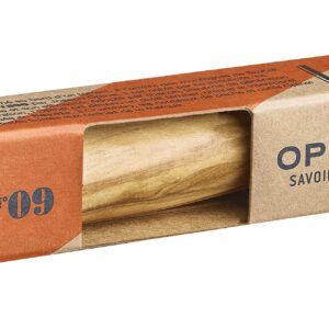 OPINEL Pocket Knife No. 09 with Olive Wood Handle and 12C27 Steel