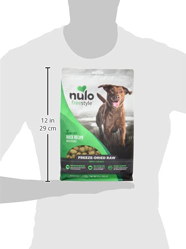 Nulo Freestyle Freeze-Dried Raw, Ultra-Rich Grain-Free Dry Dog Food for All Breeds and Life Stages with BC30 Probiotic for Digestive and Immune Health