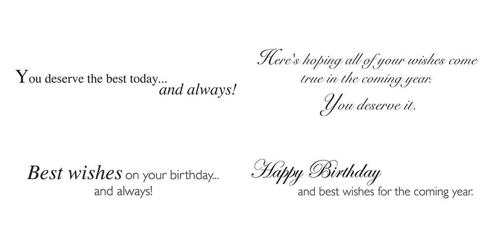 CEO Cards - Birthday Greeting Card Assortment, 4 Card Designs, 5x7 Inches, 25 Cards & 26 White Envelopes (VP2101)