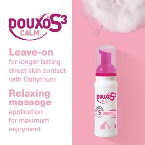 Douxo S3 Calm Mousse 5.1 oz (150 mL) - For Dogs and Cats with Allergic, Itchy Skin