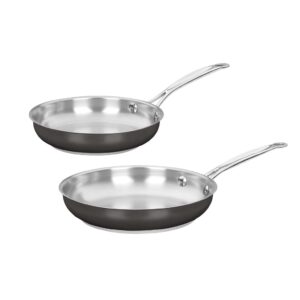 cuisinart bsc722-810 2-pack skillet set (8" and 10")