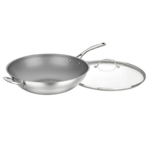 cuisinart 9526-36hnsd 14" non-stick stir fry w/cover