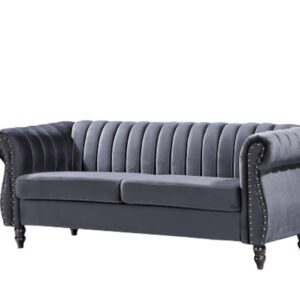 US Pride Furniture Upholsered Rolled Arms Sofa