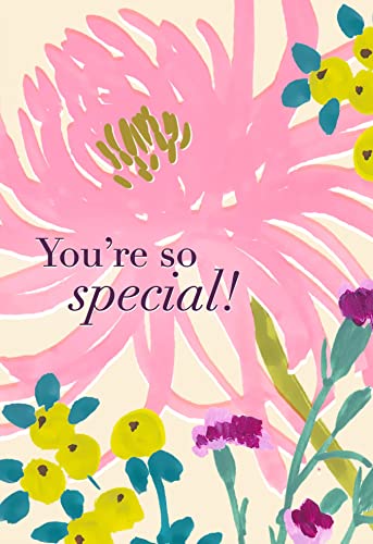 DaySpring - Beautiful Birthday - 4 Design Assortment with Scripture - King James Version - 12 Birthday Boxed Cards and Envelopes (J5129)