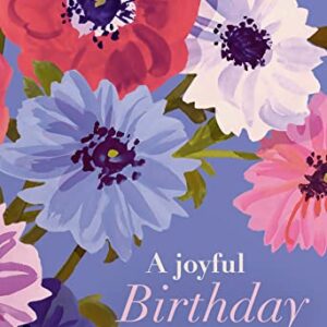 DaySpring - Beautiful Birthday - 4 Design Assortment with Scripture - King James Version - 12 Birthday Boxed Cards and Envelopes (J5129)