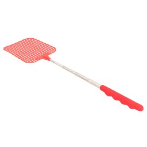 Mini Fly Swatter with Retractable Stainless Steel Rod for Home Dormitory Camping