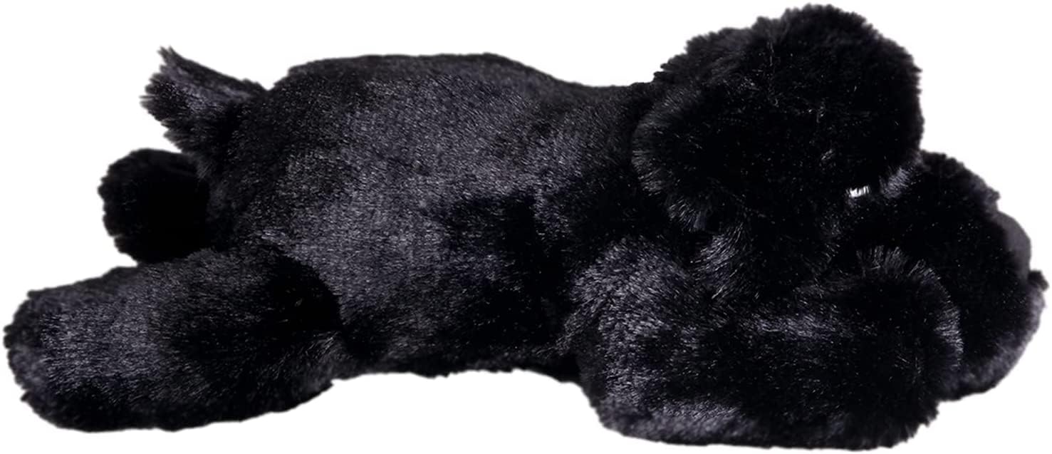 Snuggle Puppy Original Junior Dog Toys - Heartbeat Puppy for Dogs- Behavioral Aid Puppy Toys for Sleep Aid and Dog Anxiety Relief (Black)