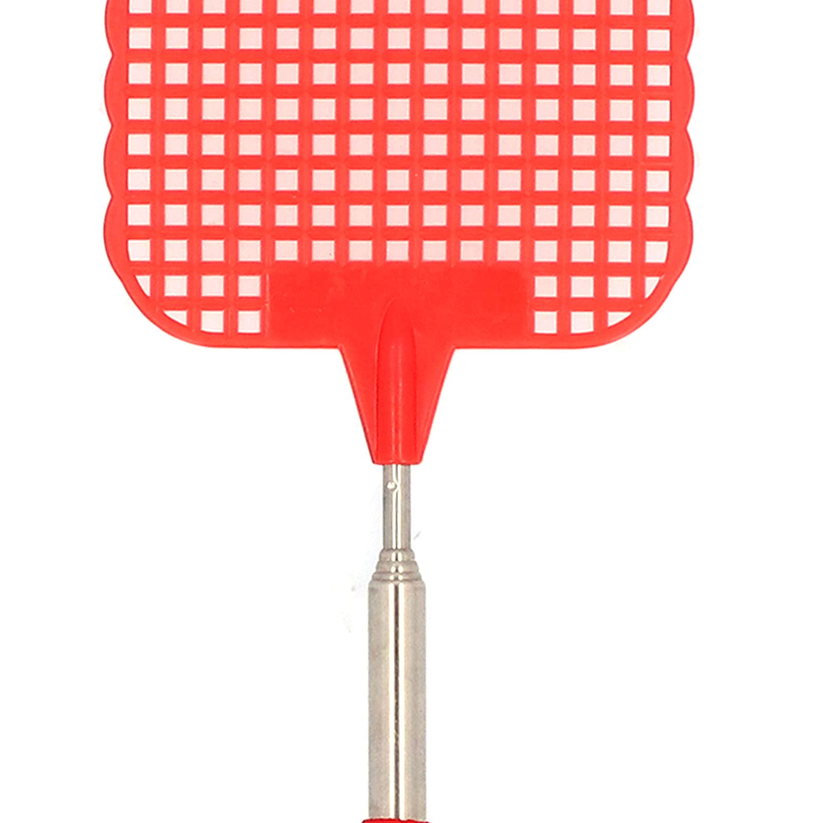 Mini Fly Swatter with Retractable Stainless Steel Rod for Home Dormitory Camping