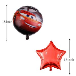 Cars Party Supplier 5PCS Cars Foil Balloons for Kids Birthday Baby Shower Cars Theme Party Decorations