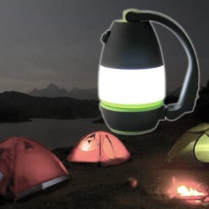 Camping Lantern Portable Work Tent Light Dimming Rechargeable Desk Table lamp 5 Modes Outdoor COB IP65 Waterproof Emergency 2 Pack