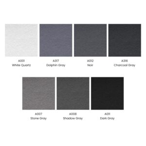 Arteza Craft Felt Sheets, Set of 50, 8.3 x 11.8 inches, 7 Neutral Tones, 21 Soft and 29 Stiff Non Woven Felt Fabric Squares, 1.5mm and 1.3mm Thick, Sewing Fabric for DIY Projects