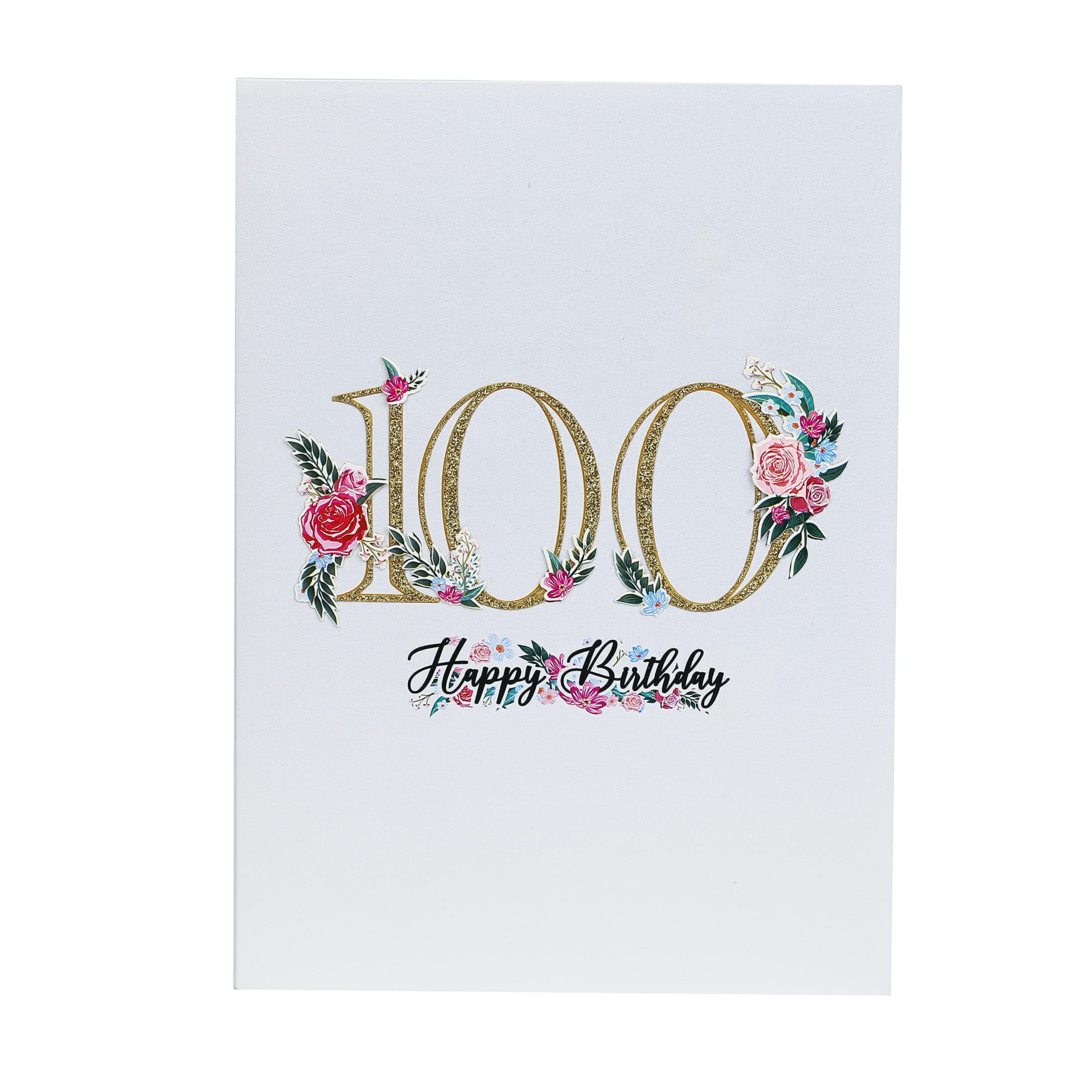 TRUANCE Pop Up Card, 100 Th Birthday Card, Happy Birthday Gift For Men, Women, Brother, Sister, Mom, Dad And Friend