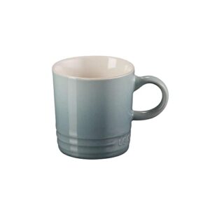 le creuset stoneware espresso mug, 3 oz., sea salt