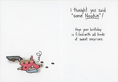 Oatmeal Studios Would I Like Some Cookies Funny/Humorous Birthday Card