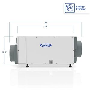 AprilAire E070 Pro 70-Pint Crawl Space Dehumidifier with Drain Hose, Commercial-Grade Whole-House Dehumidifier for Crawlspace, Basement, or Whole Home up to 2,200 sq. ft.