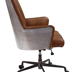 Acme Furniture Salvol Office Chair, Silver