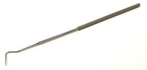 zikimed equine dental pick 3.5 cm fine tip stainless steel 15" long