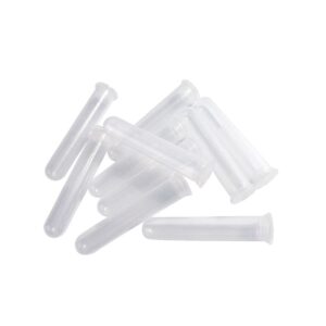 FveBzem 10 PCS 20ml Conical Centrifuge Tube Microcentrifuge Tube Sterile Plastic Test Tubes with Leak-Proof Screw Caps Lab Container with Graduated and Write-on Spot, Non-Pyrogenic, DN/RNase Free